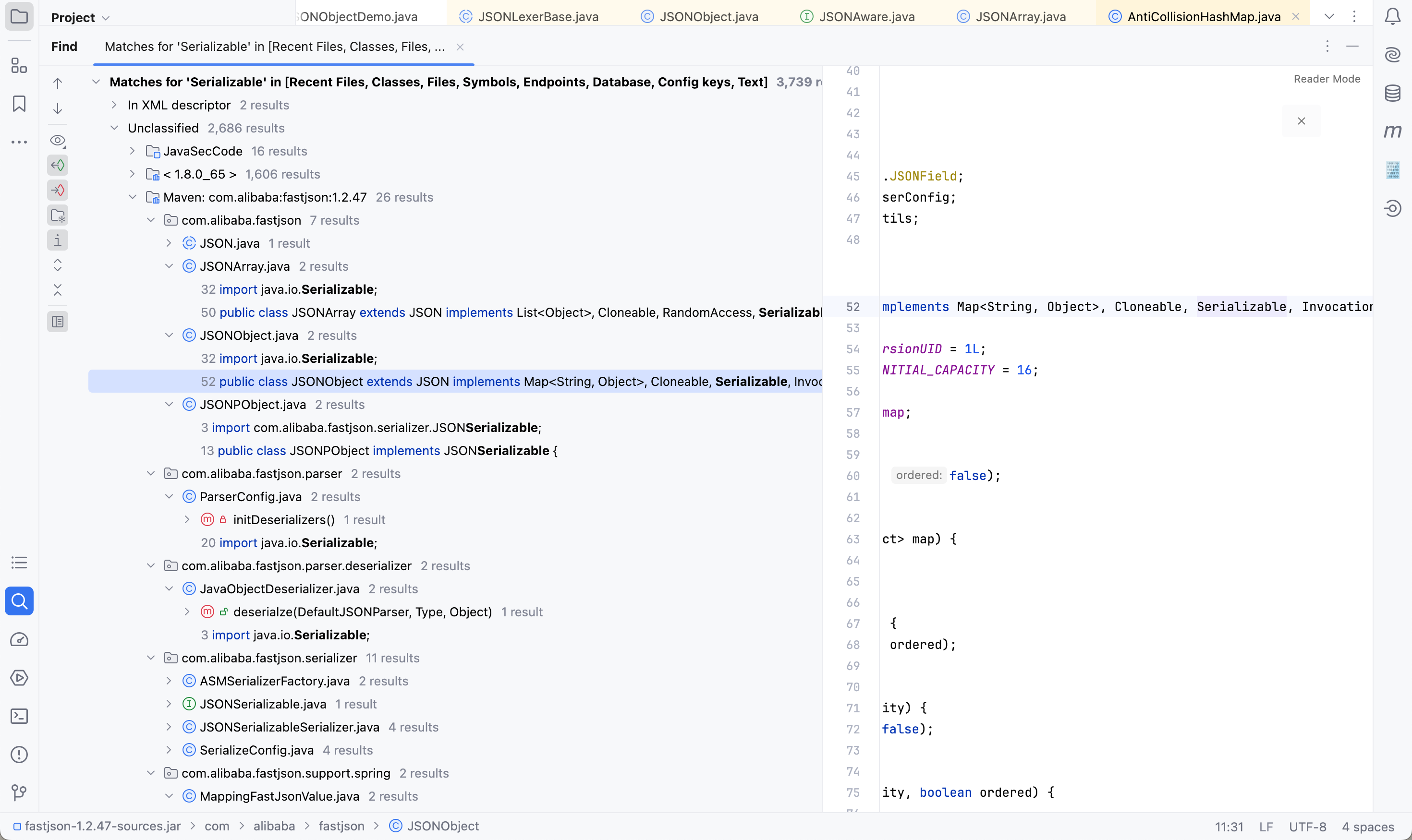 Fastjson与原生反序列化